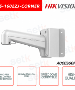 Hikvision DS-1602ZJ-BOX-CORNER long arm wall corner mount bracket