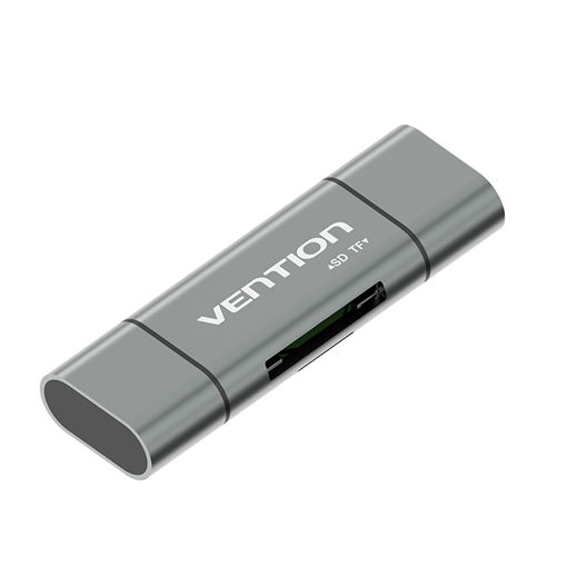 VENTION USB 3.0 MULTI-FUNCTION CARD READER GRAY METAL TYPE